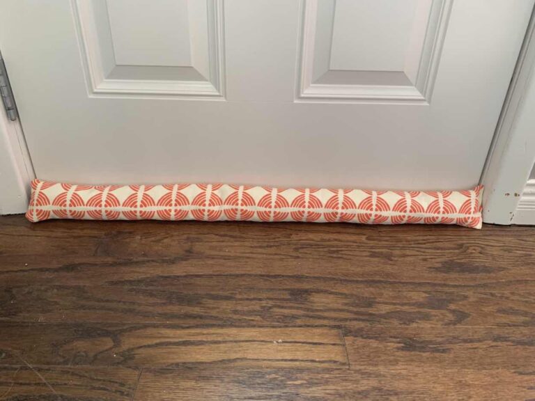 How to Make a DIY Door Draft Stopper in 5 Simple Steps